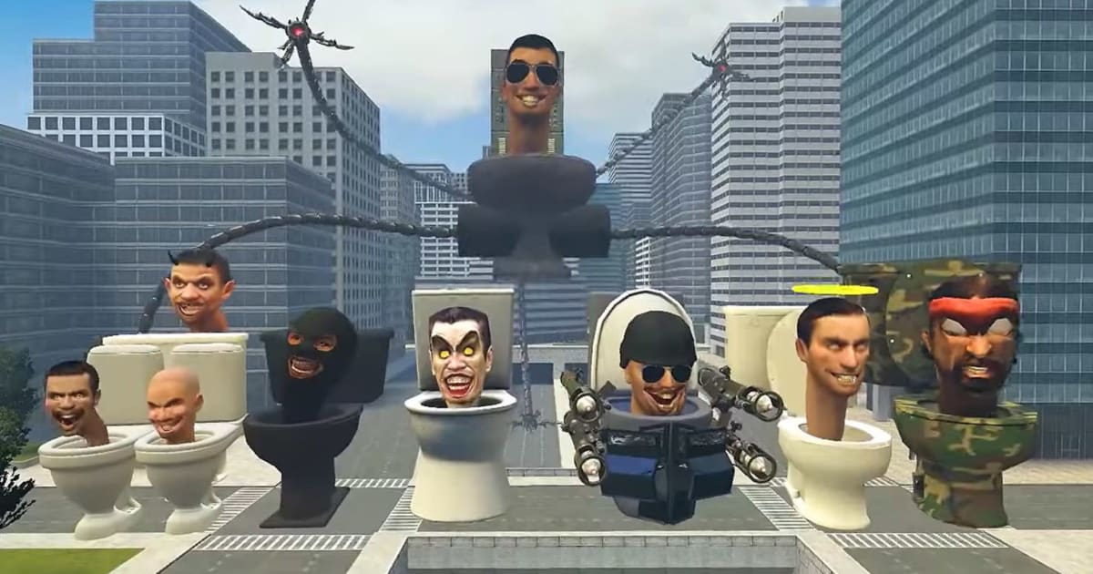 Download & Play Merge Toilet Camera Battle on PC & Mac (Emulator)