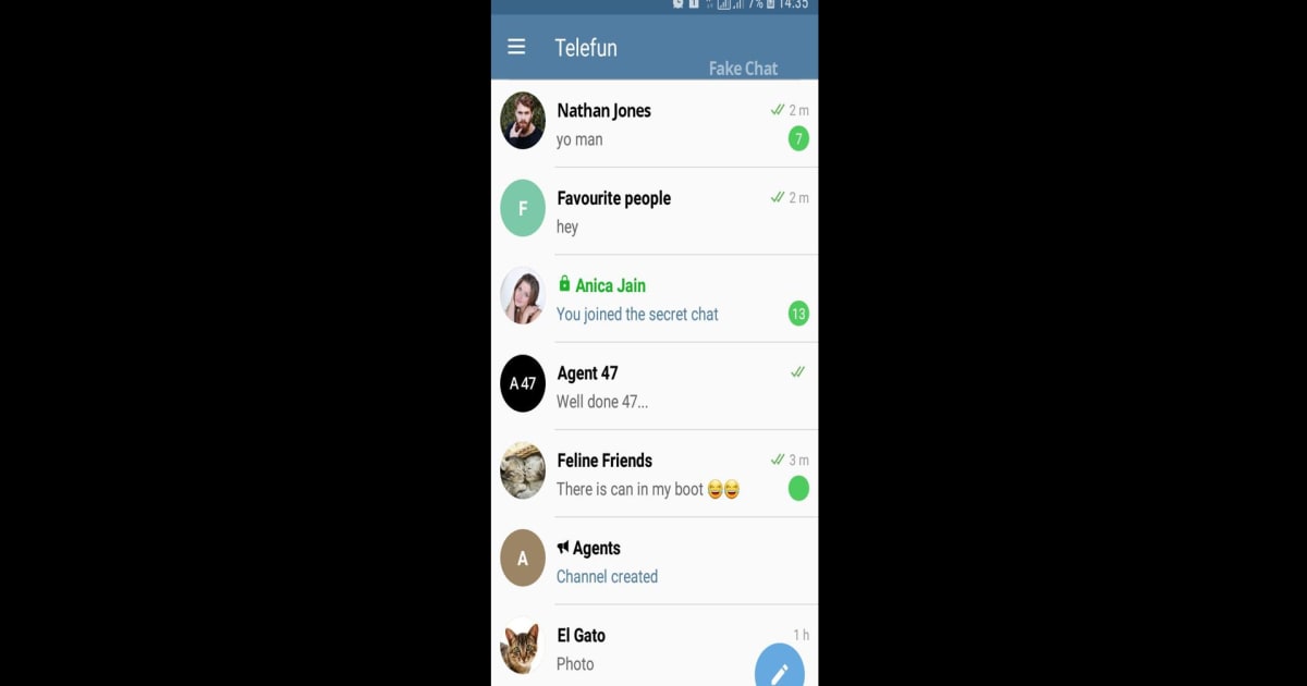 Download and run Telefun Fake chat maker Prank on PC & Mac (Emulator)