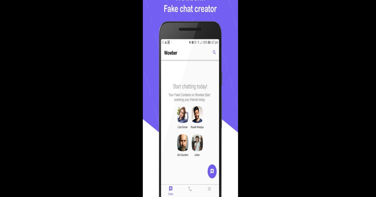 Download and run Fake Chat Maker - Wowber Prank on PC & Mac (Emulator)