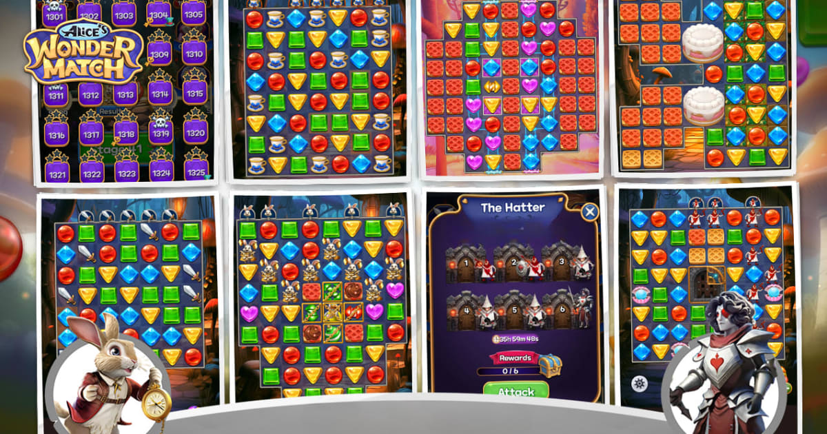 Descarga y juega a Alice Wonder Match en PC y Mac (Emulador)