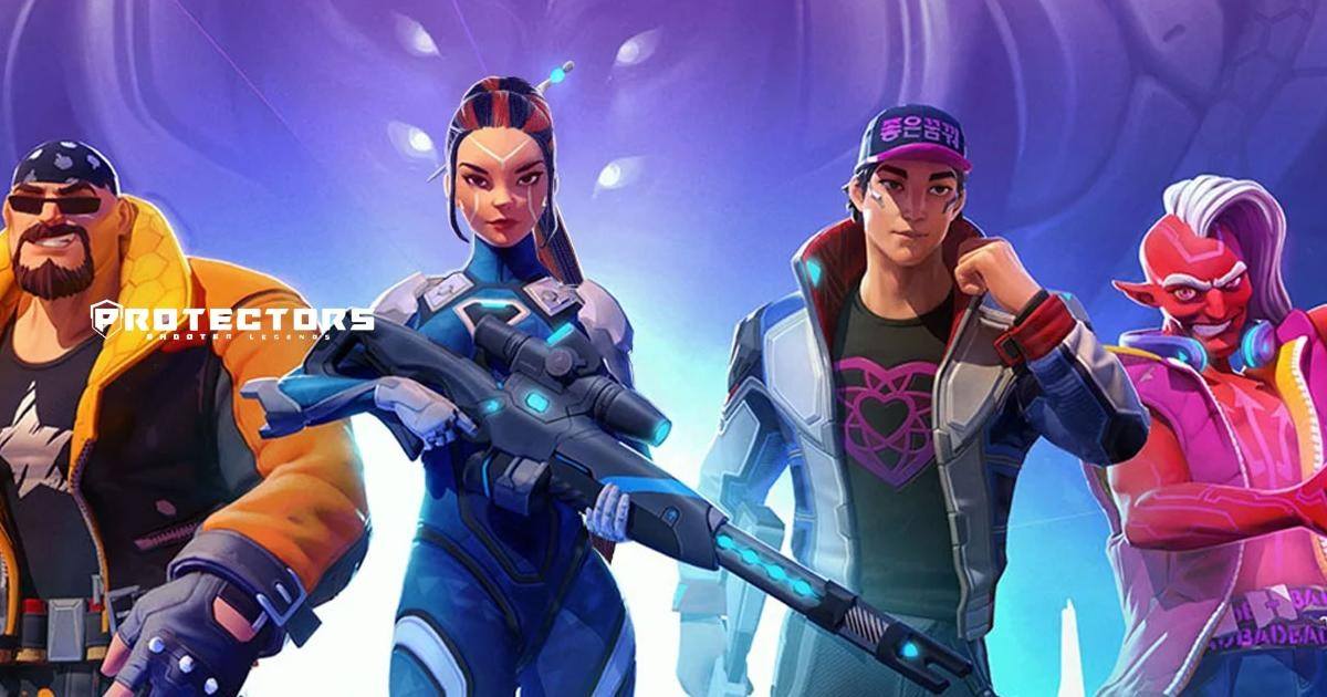 Descarga y juega a Protectors: Shooter Legends en PC y Mac (Emulador)