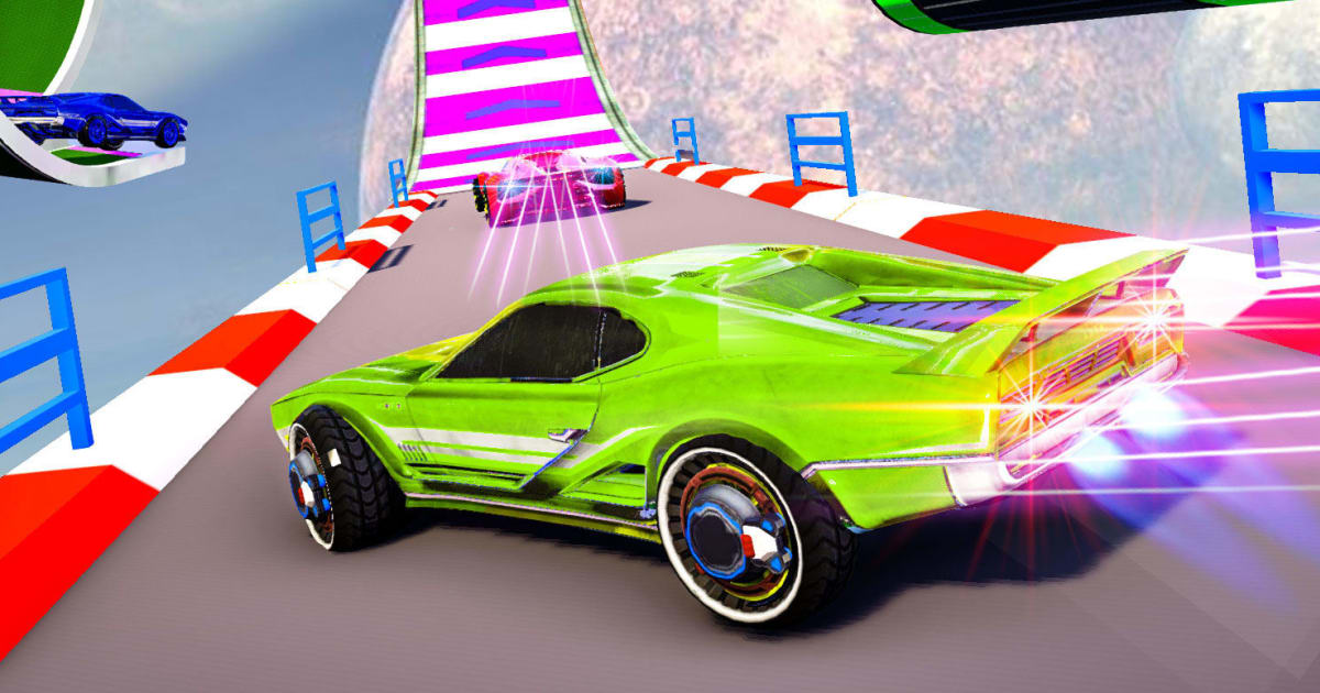 Download & Play Light Car Stunts Racing Games: Ramp Car Games 2021 on ...