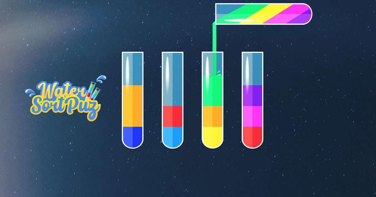 Descarga y juega a Water Sortpuz - Color Puzzle en PC y Mac (Emulador)