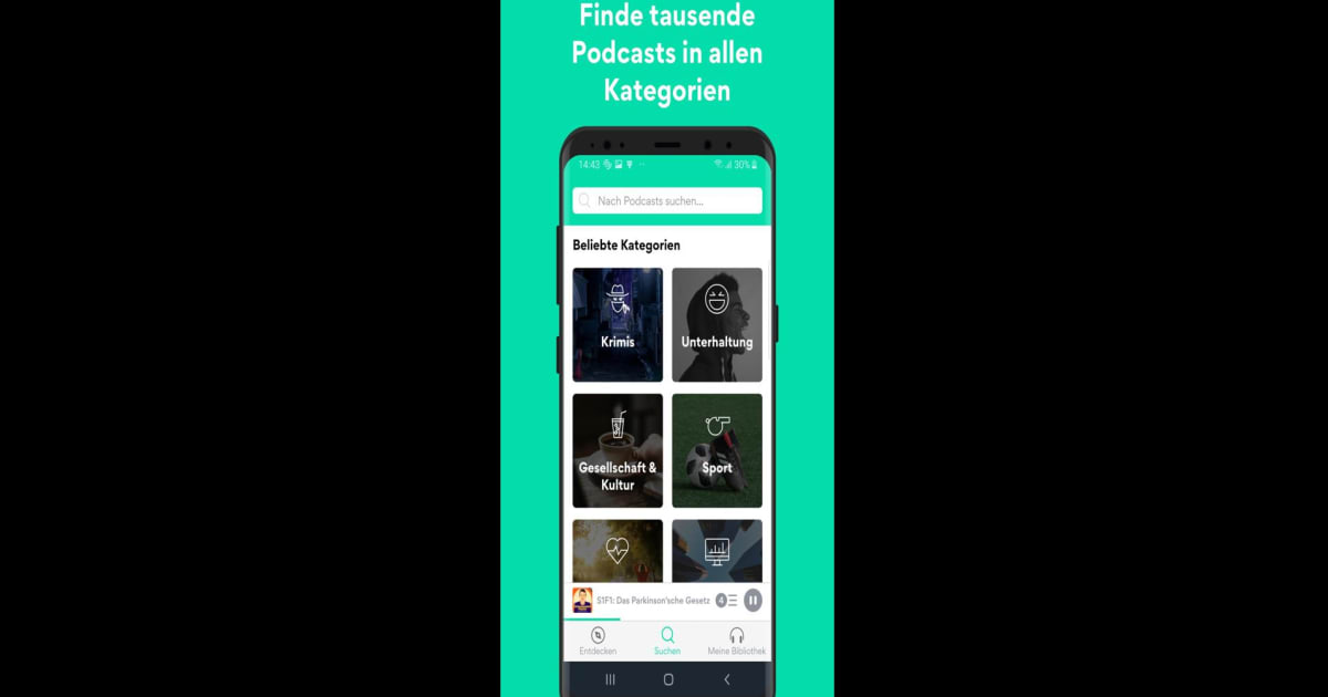 Download and run Podimo - Podcasts & Audiobooks on PC & Mac (Emulator)