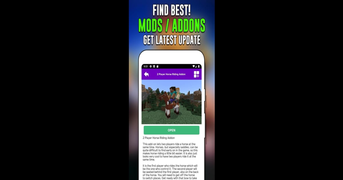 Baixe e rode NEW Mods for Minecraft no PC e Mac (emulador)