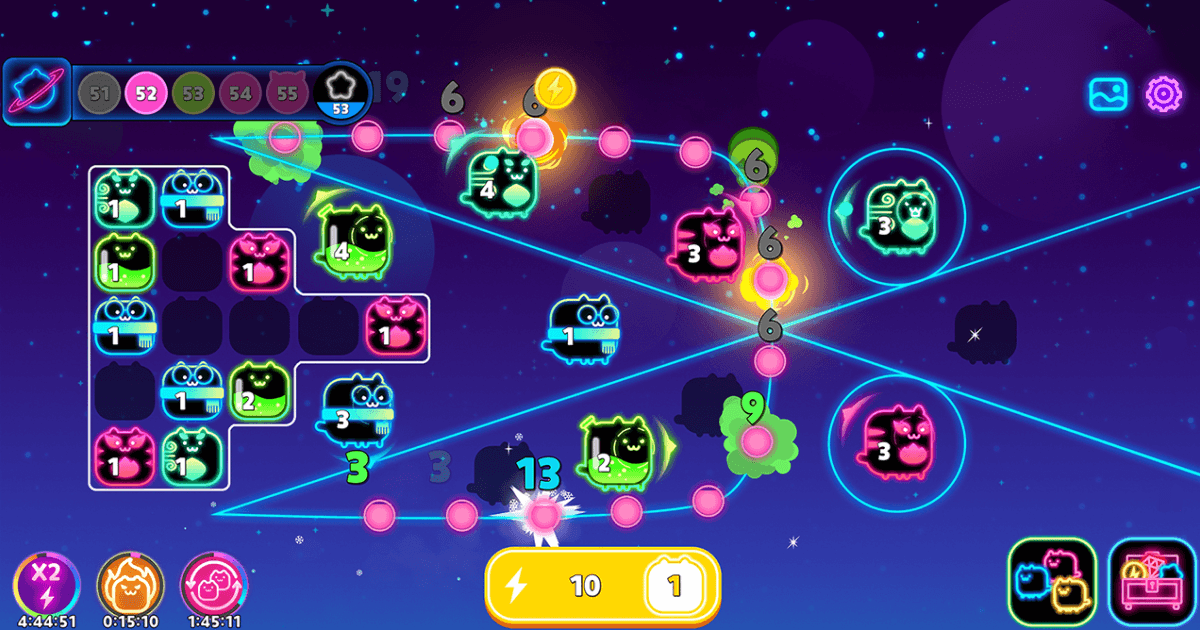 Download & Play Cat Heroes - Merge Defense on PC & Mac (Emulator)