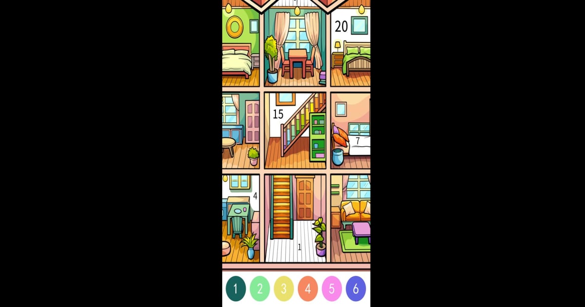 Download & Play Pop Color - Paint by number on PC & Mac (Emulator)