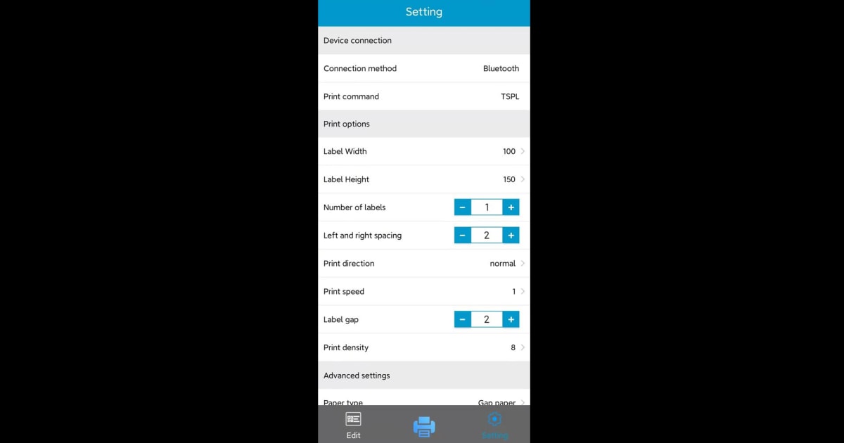 Baixe e rode Print Label no PC e Mac (emulador)