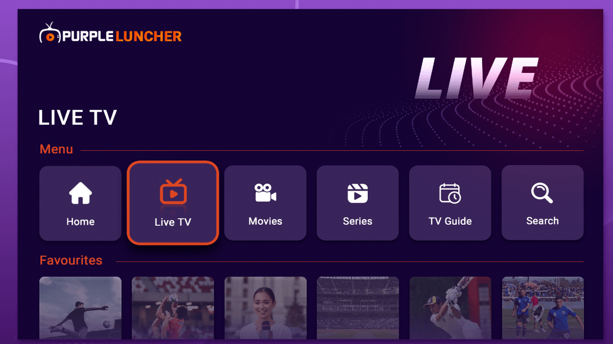 Download and run Purple Launcher - IPTV Player on PC & Mac (Emulator)