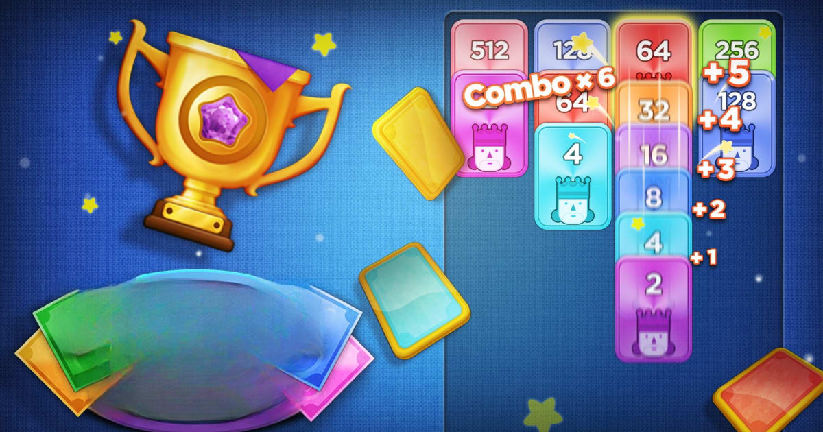 Download & Play Merge Card Puzzle on PC & Mac (Emulator)