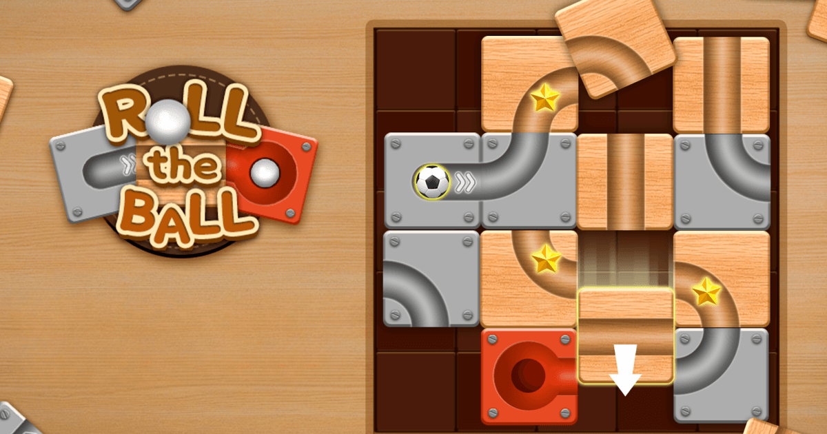 Download & Mainkan Unblock Puzzle - Roll the Ball di PC & Mac (Emulator)