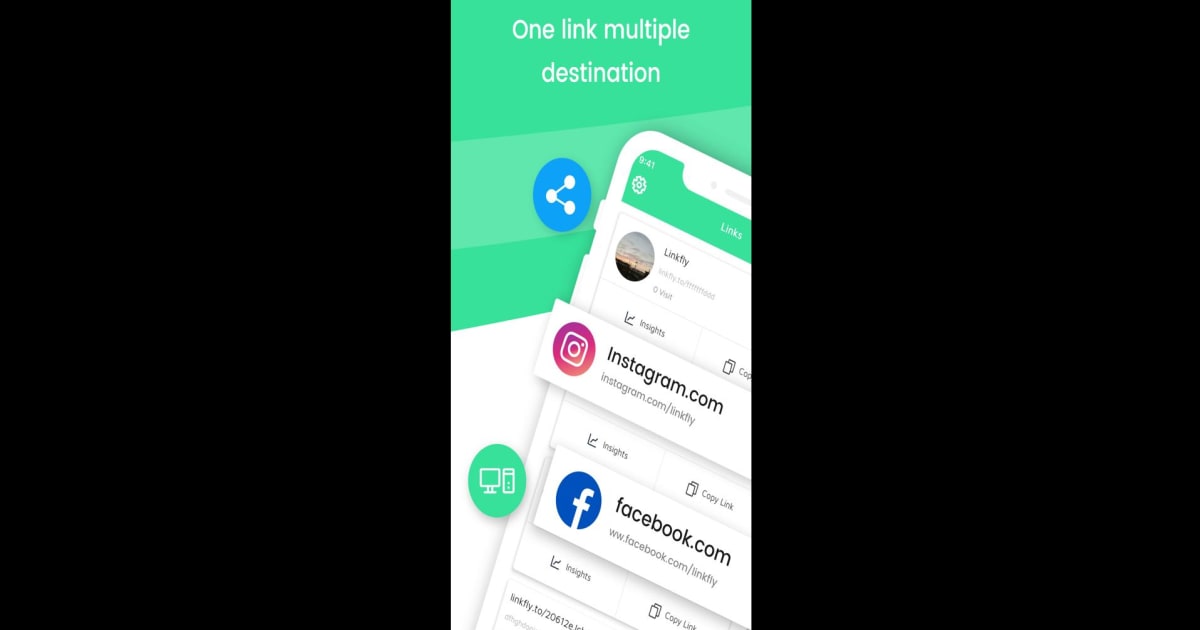 Descarga y ejecuta Linkfly - Crea tu Linktree en PC y Mac (emulador)