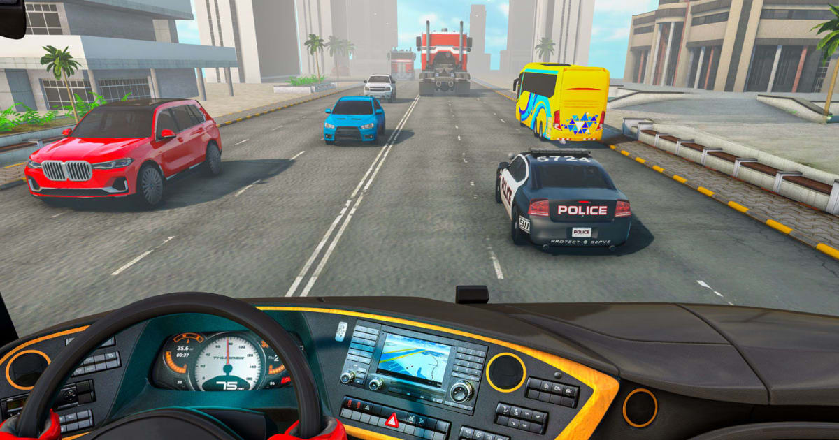 Download & Play Racing in Bus - Bus Games on PC & Mac (Emulator)