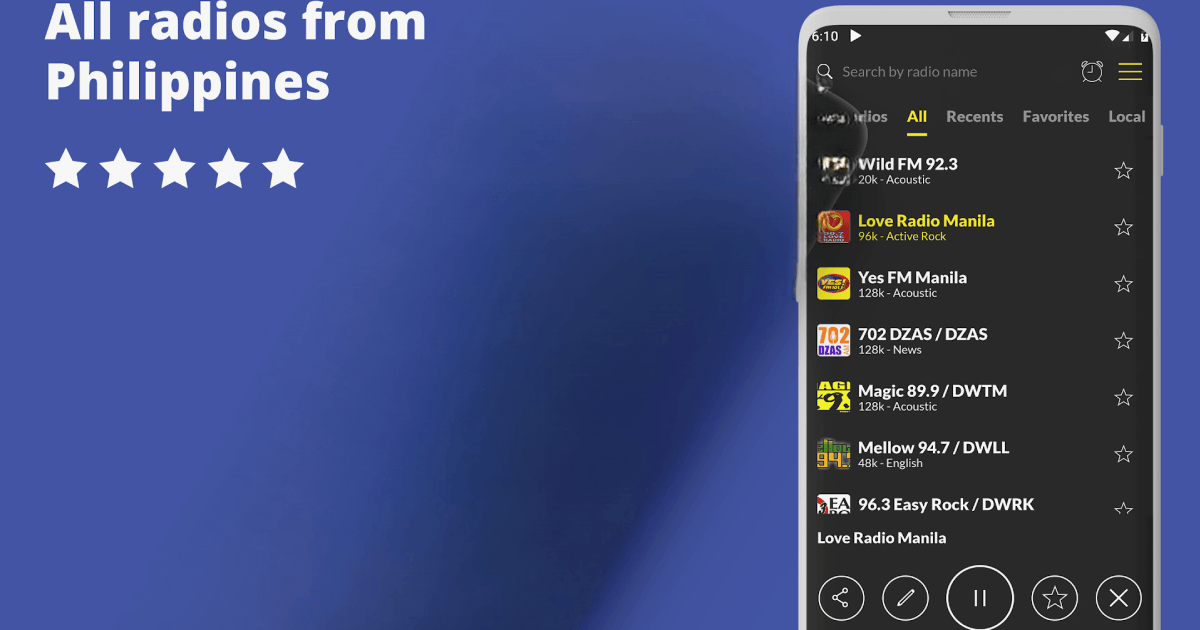 Download and run Radio Philippines: FM radio player, online radio on PC ...