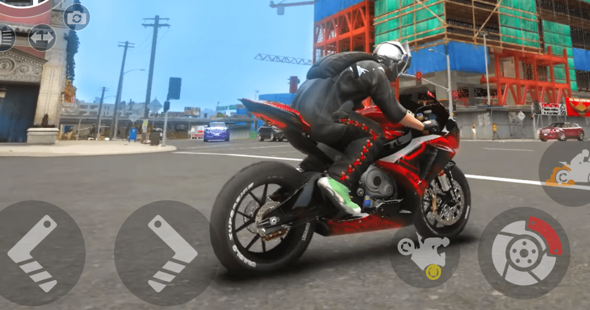Downloaden & Spielen von Real Motocycle Driving Game 3D auf PC & Mac ...