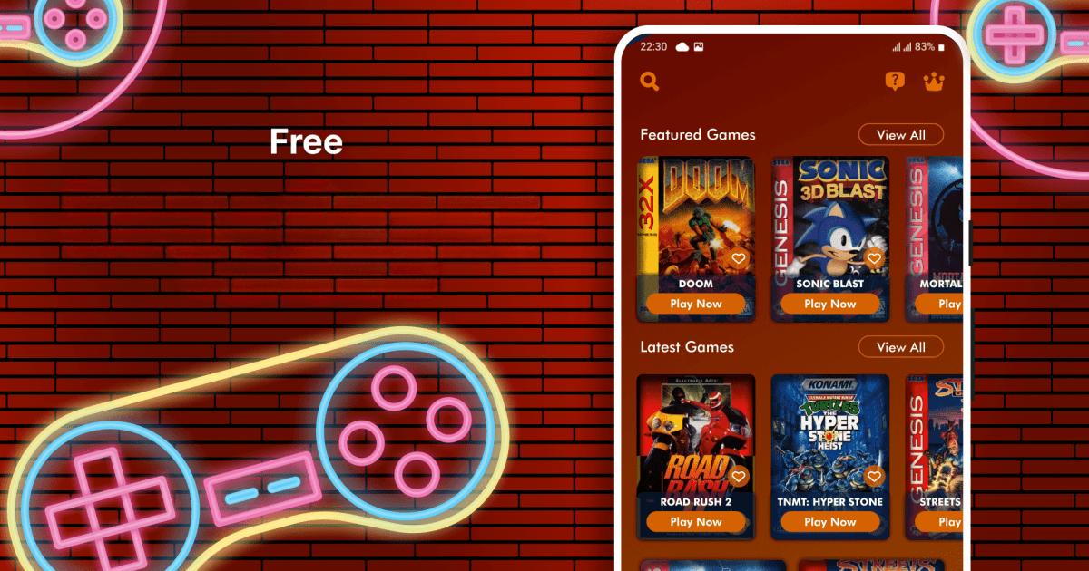 Скачать и играть в Retro Games 90s Emulator на ПК или Mac (Эмулятор)