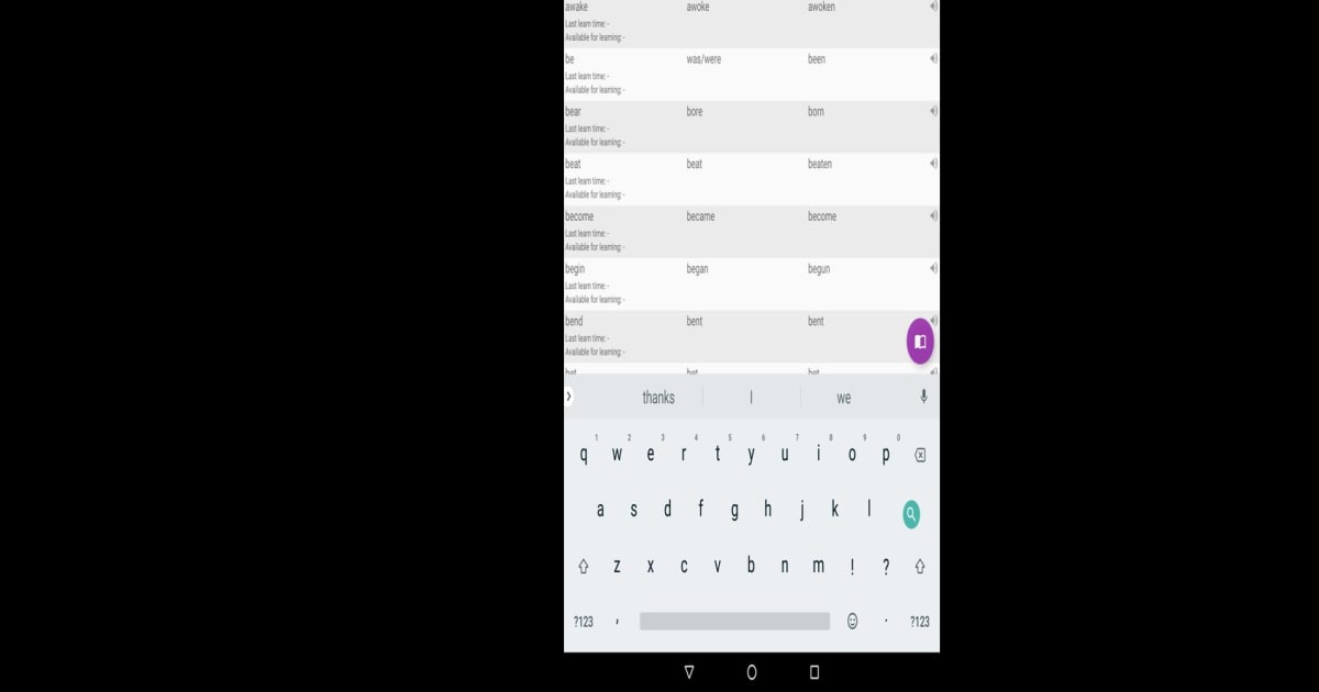 Download and run English Irregular Verbs Conjugation Trainer on PC & Mac (Emulator)