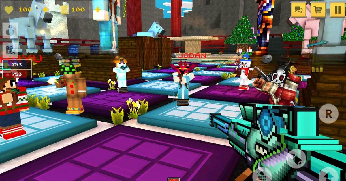 Download & Play Block Force - 3D Pixel Shooter on PC & Mac (Emulator)