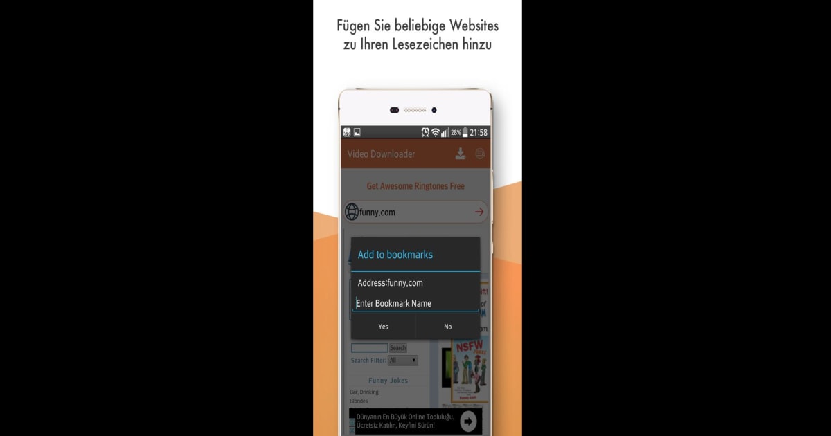 Downloade und starte Free Video Downloader - Download-Web-Videos auf PC & Mac (Emulator)