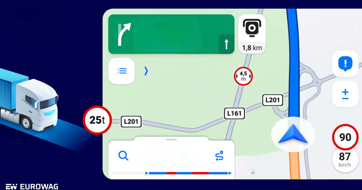 Downloade und starte Eurowag Navigation - LKW GPS auf PC & Mac (Emulator)