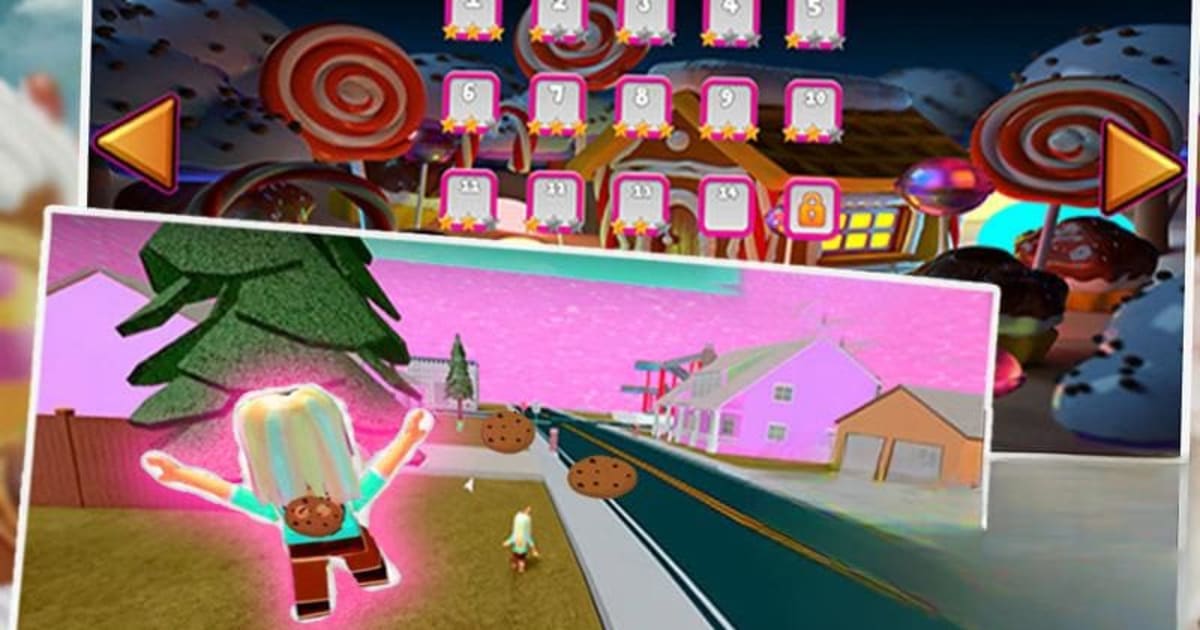 Download & Play Super Crazy Cookie Girl - Obby adventures on PC & Mac ...