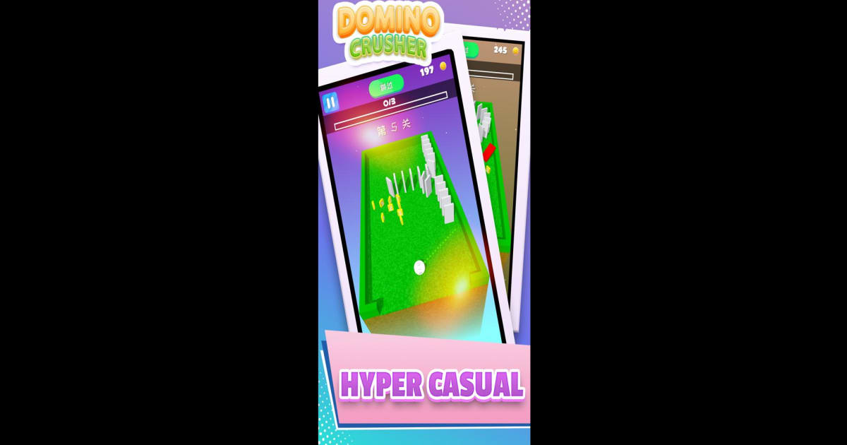 Скачать и играть в Domino Cursher - Push All Down на ПК или Mac (Эмулятор)