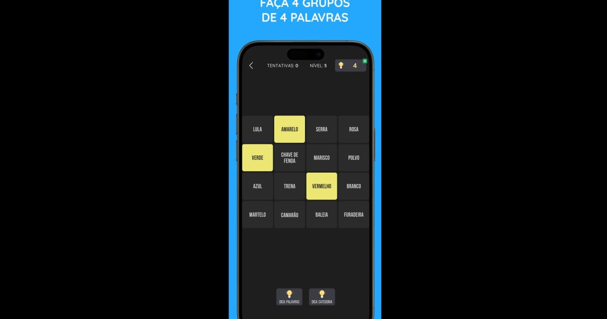 Baixar & Jogar Conexo: 4 Palavras em 4 Grupos no PC & Mac (Emulador)