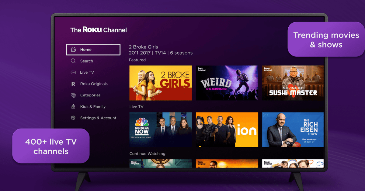 Download & Run The Roku Channel on PC & Mac (Emulator)