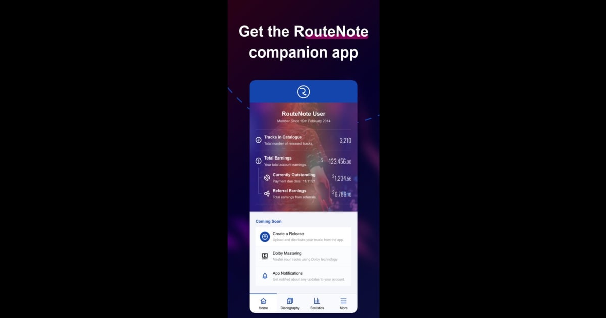 Download and run RouteNote on PC & Mac (Emulator)