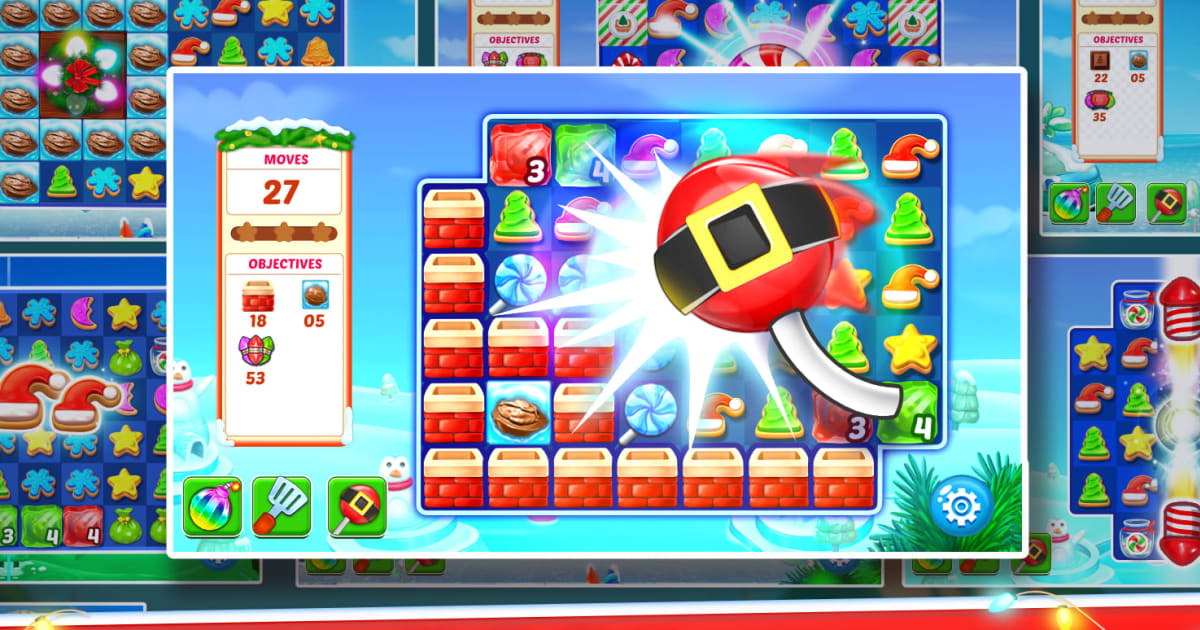 Download & Play Christmas Cookie: Match 3 Game on PC & Mac (Emulator)