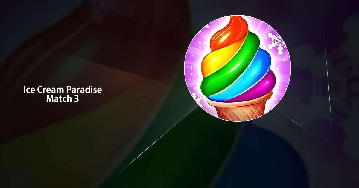 Download & Play Ice Cream Paradise: Match 3 on PC & Mac (Emulator)