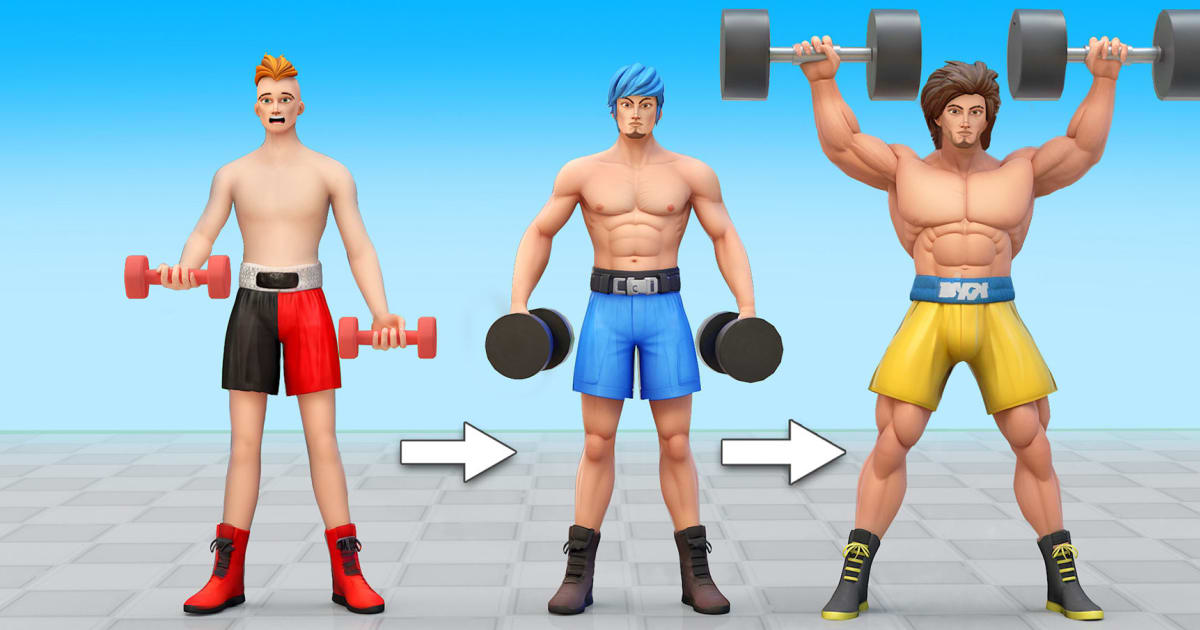Download & Play Gym Clicker Hero: Idle Muscles on PC & Mac (Emulator)