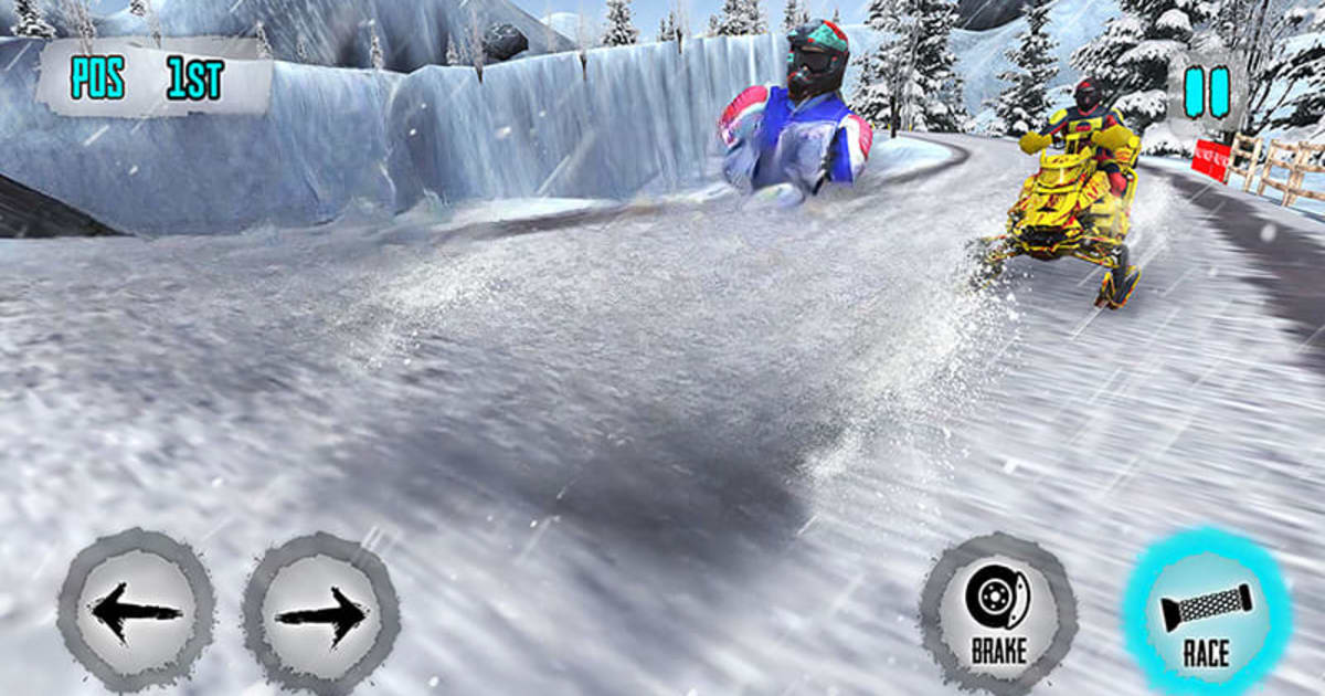 Download & Play Snowmobile Games: Snow Trail on PC & Mac (Emulator)