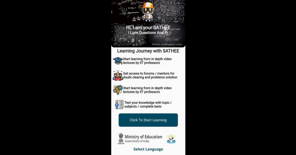 Download & Play SATHEE on PC & Mac (Emulator)