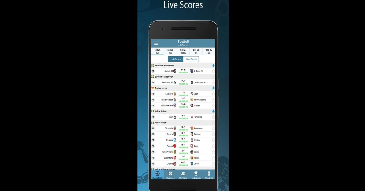 Score24 - Live Score Tracker - 下載遊玩 PC 或 Mac 版本 (模擬器)