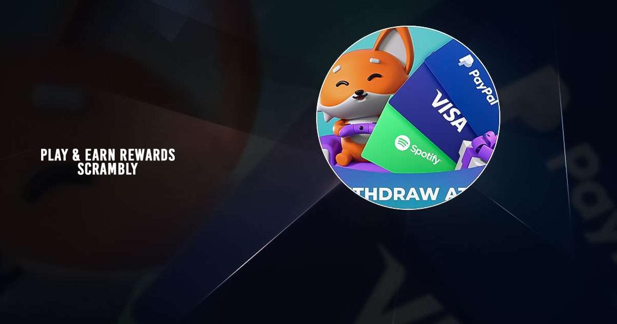 Download and run Play & Earn Rewards - Scrambly on PC & Mac (Emulator)