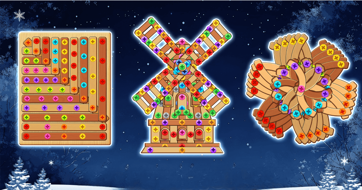 Descarga y juega a Screw Puzzle・Nuts & Bolts Jam en PC y Mac (Emulador)