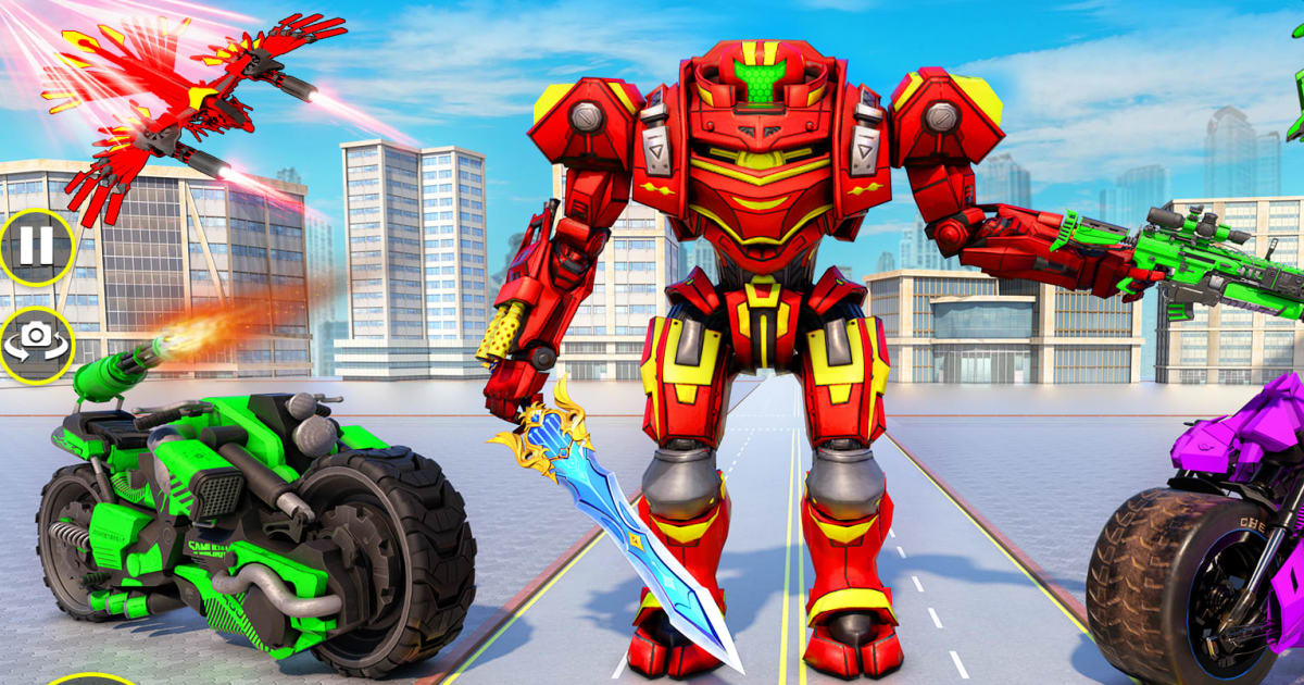 Download & Play Robot Transform Robot Car Game on PC & Mac (Emulator)