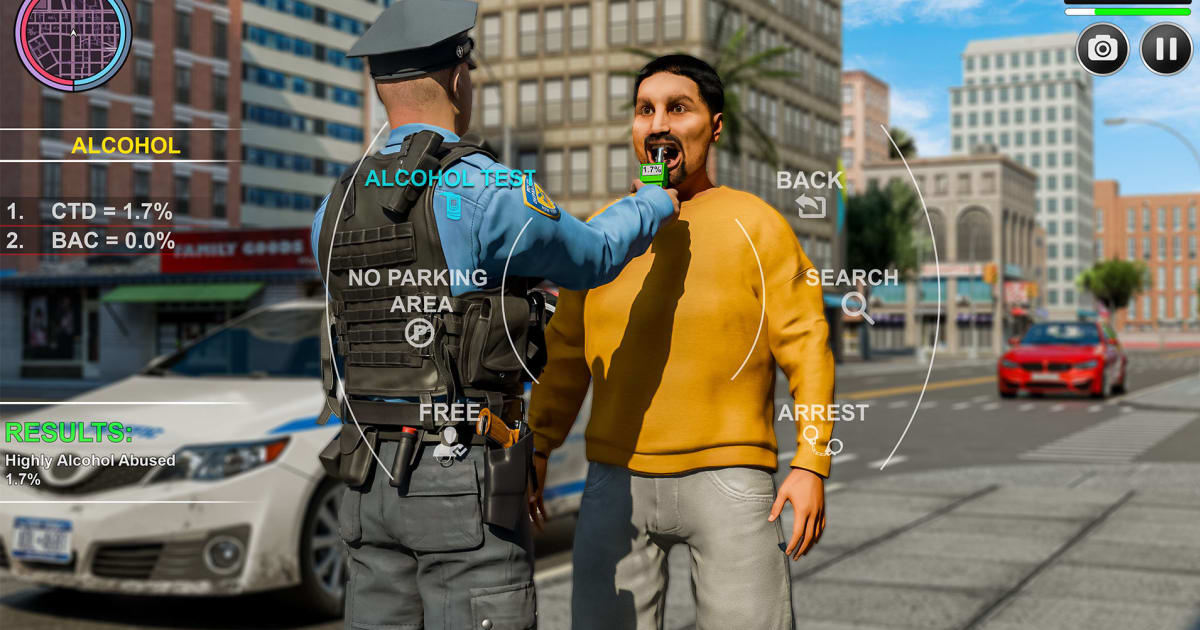 Descarga y juega a Patrol Cop Simulator Games 3D en PC y Mac (Emulador)