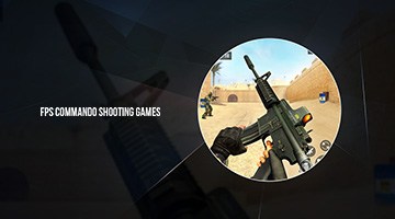 Pobierz i graj w FPS Commando Shooting Games na PC i Mac (Emulator)