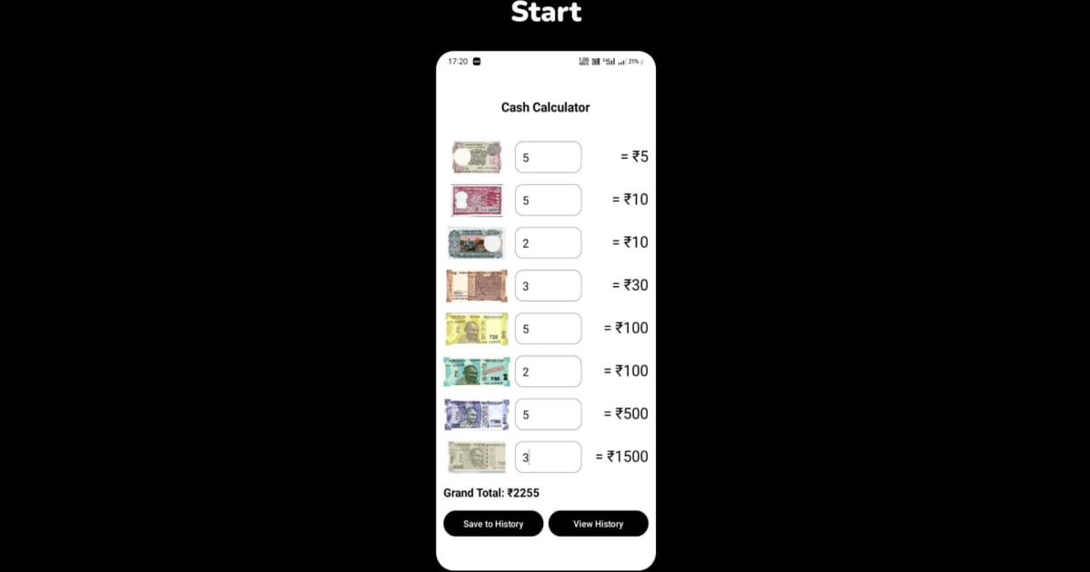 Cash CalculatorをPCとMac (アプリプレイヤー) にダウンロードして実行