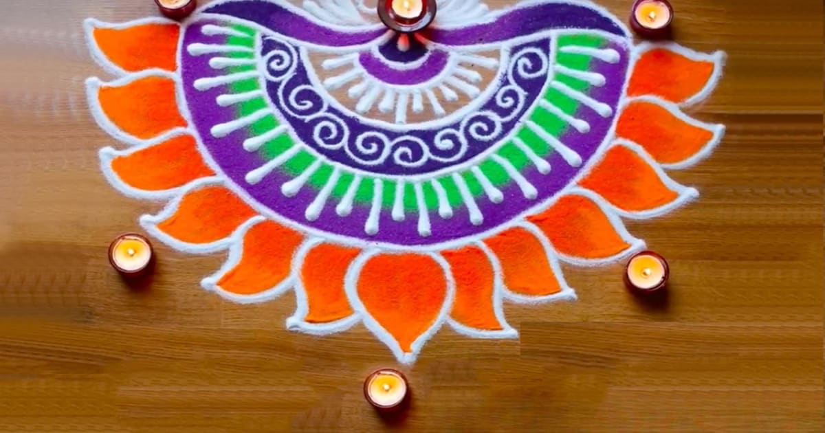 Download and run Indian Diwali Rangoli Design on PC & Mac (Emulator)