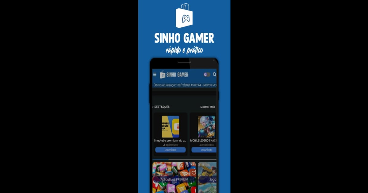 Baixe e rode Sinho Gamer - APK MOD'S no PC e Mac (emulador)