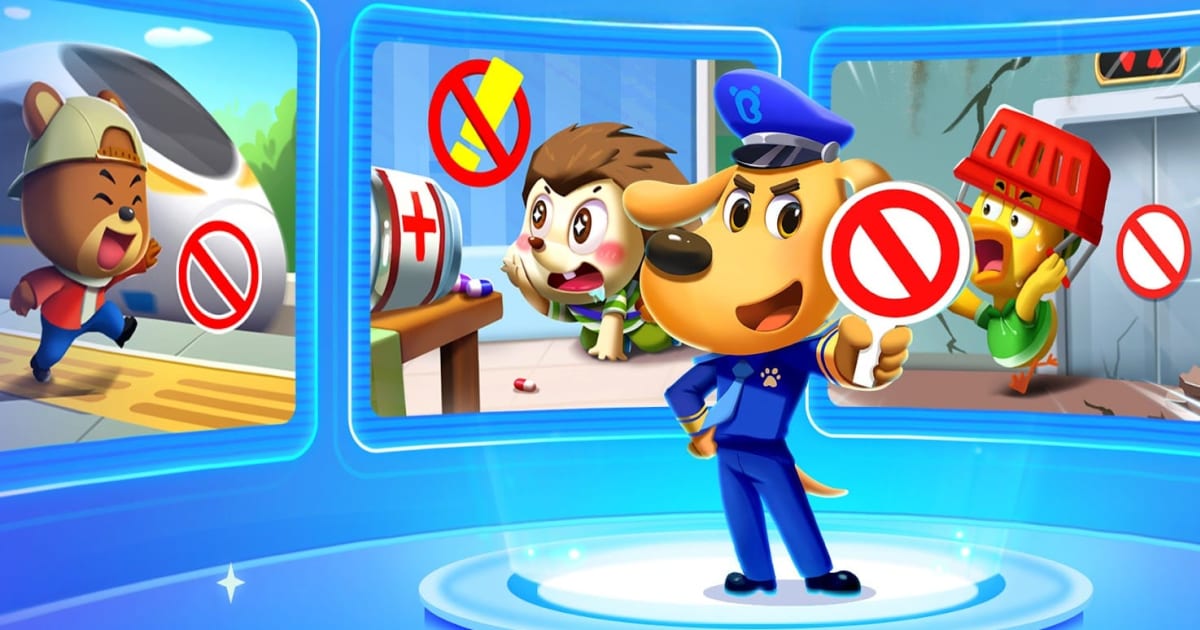Download & Play Sheriff Labrador Safety Tips2 on PC & Mac (Emulator)