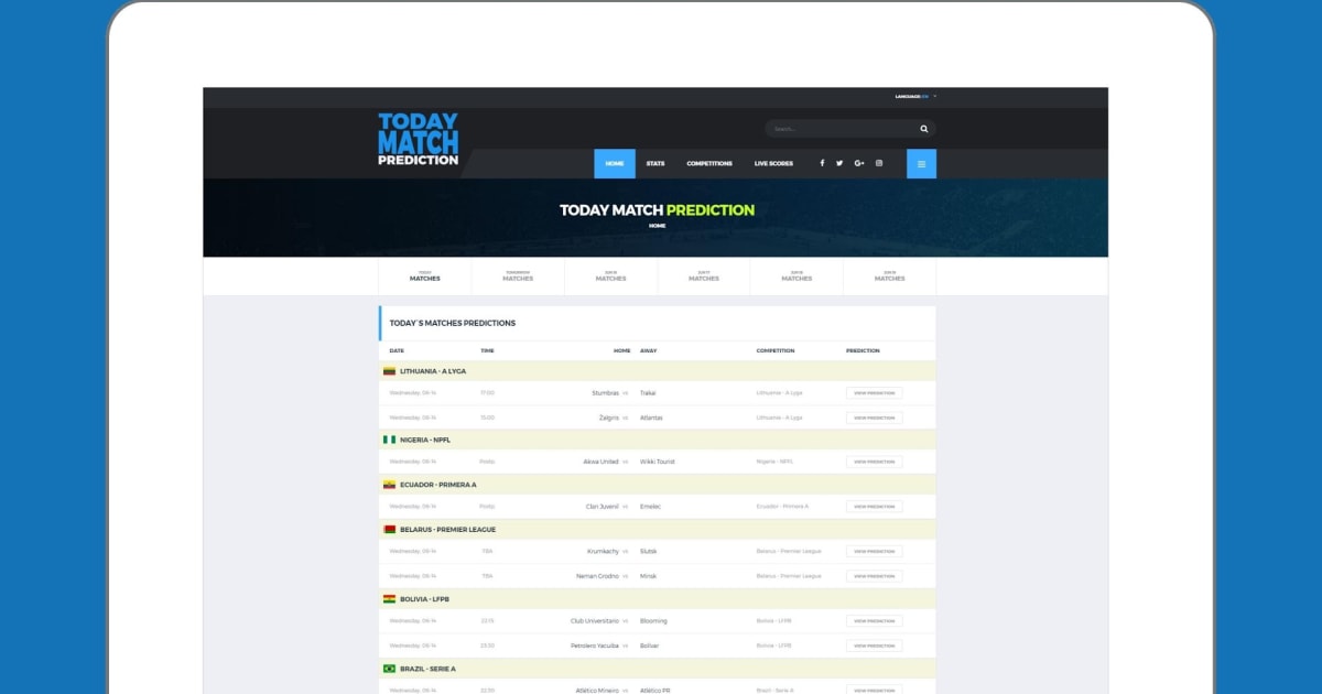 Download & Play Today Match Prediction - Soccer Predictions on PC & Mac ...
