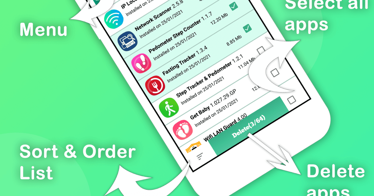 Download and run Delete App: Fast Uninstall App on PC & Mac (Emulator)