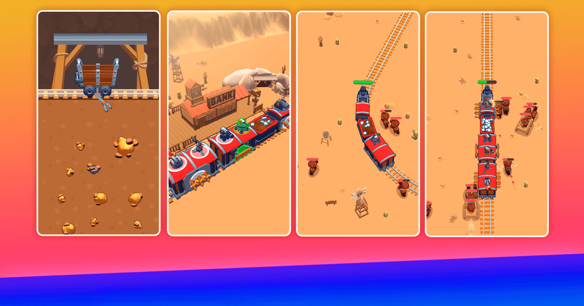 Descarga y juega a Train Gold Rush en PC y Mac (Emulador)