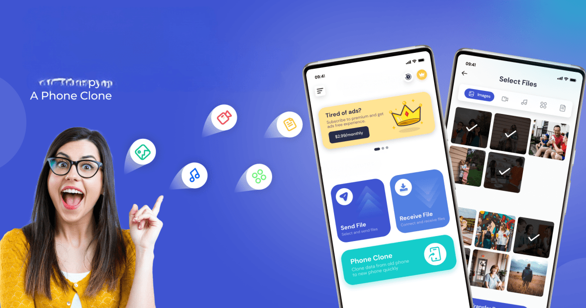 Downloade und starte Smart Transfer Share Files auf PC & Mac (Emulator)