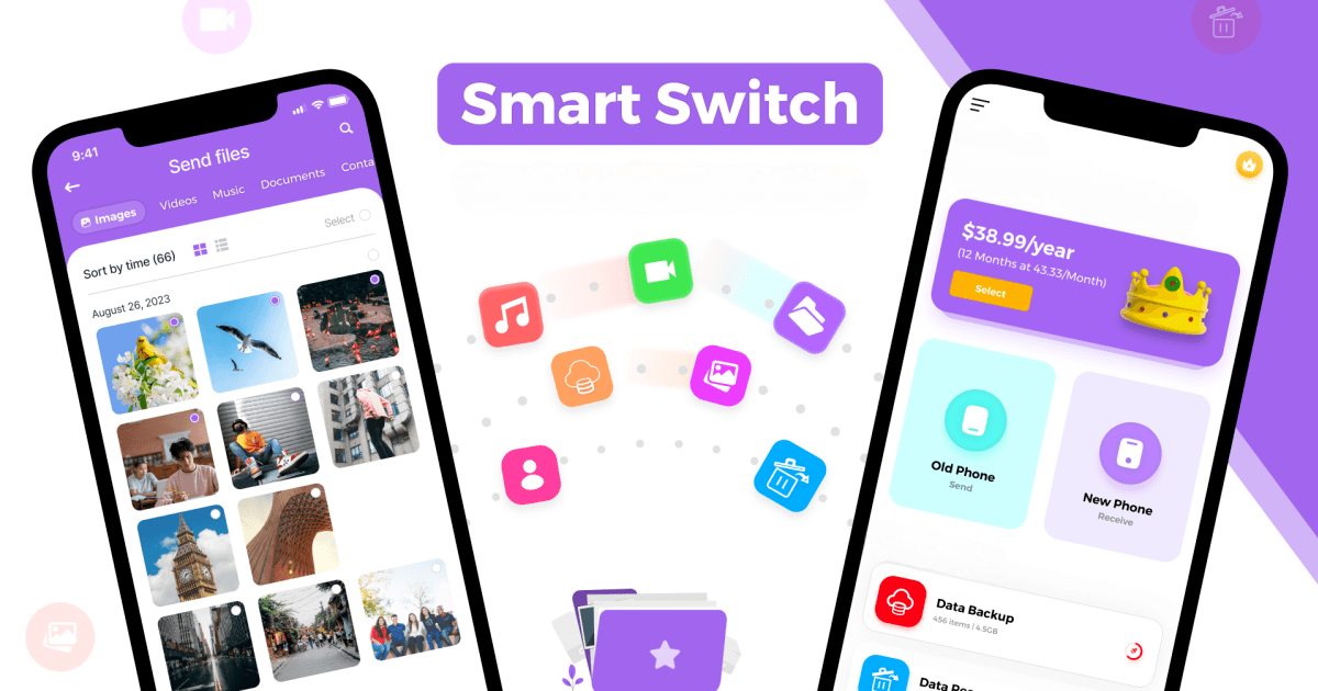 Download and run Phone Switch: Phone Clone on PC & Mac (Emulator)