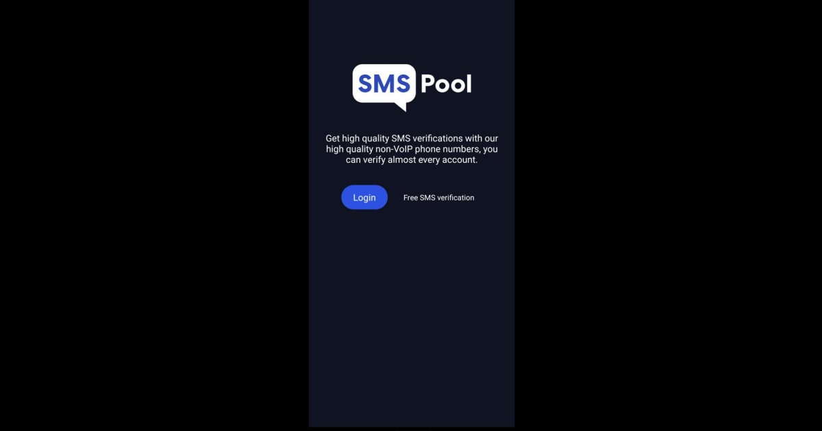 Download and run SMSPool - Online SMS Service on PC & Mac (Emulator)